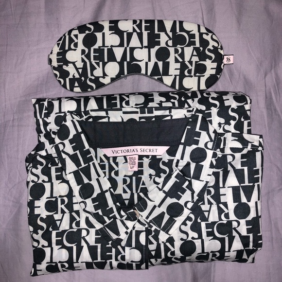 Victoria's Secret | Intimates & Sleepwear | Vs Pajama Two Piece Set ...